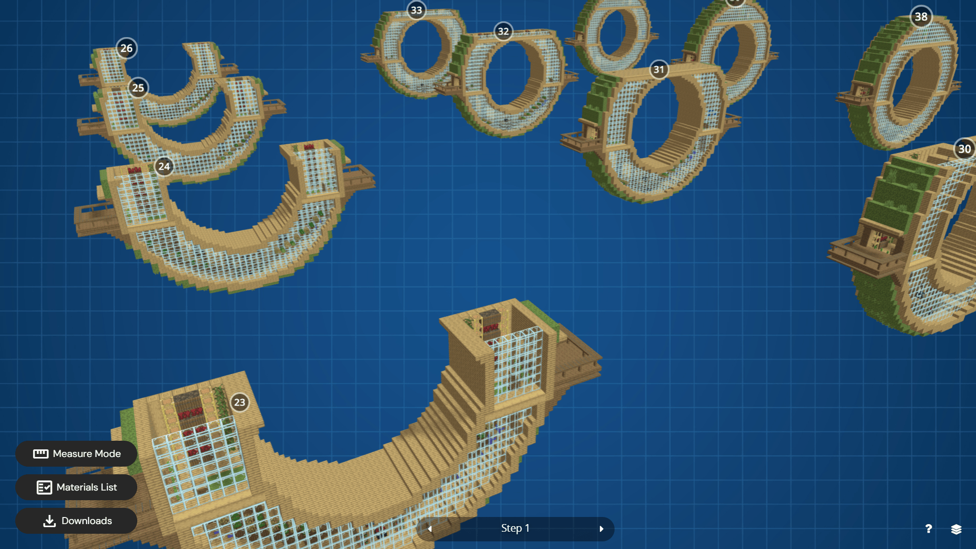 Minecraft Circle Portal Base | 3D Guide @ Charliecustard Builds