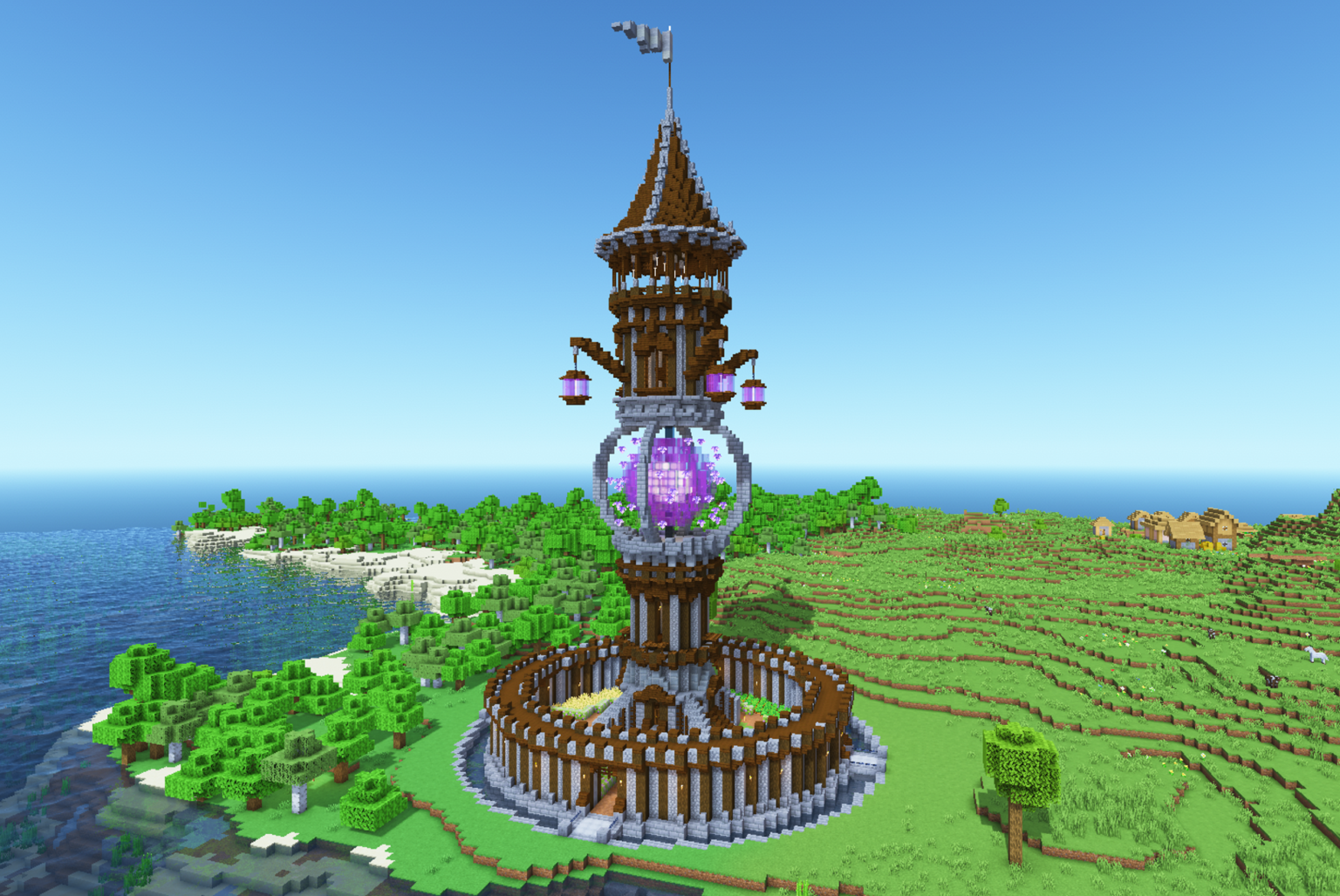 Re-build my bases with schematic blueprints @ Charliecustard Builds