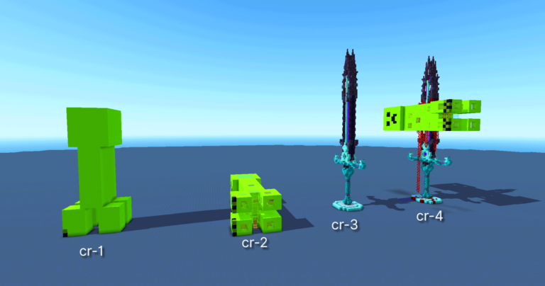 Creeper House | 3D Guide & Download @ Charliecustard Build