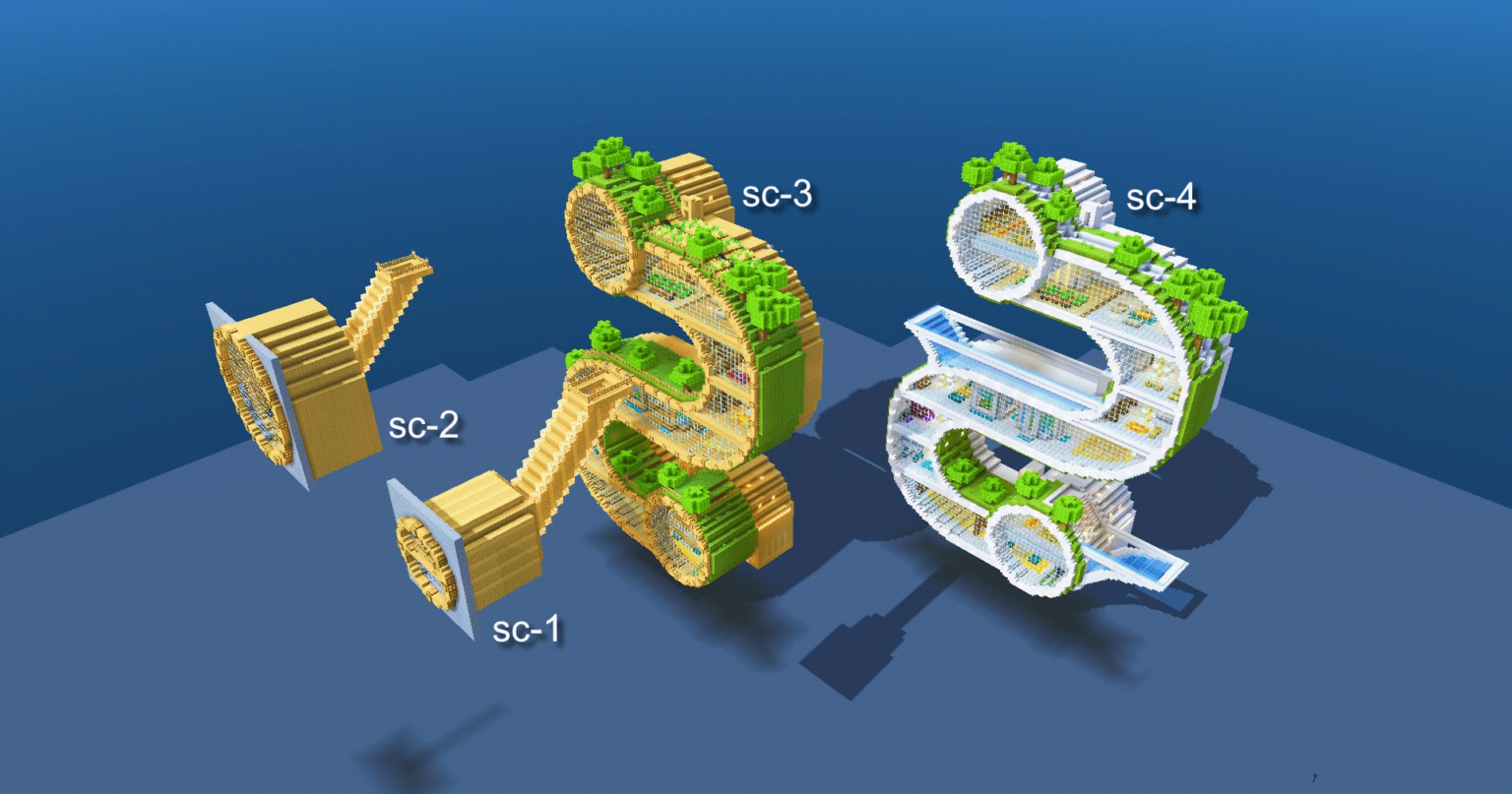 Snake Cliff House @ Charliecustard Builds