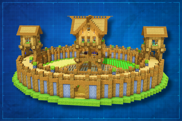 Re-build my bases with schematic blueprints @ Charliecustard Builds