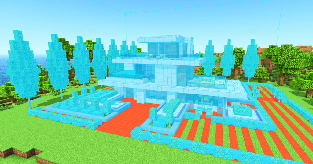 Modern House #1 | 3D Guide & Download @ Charliecustard Build