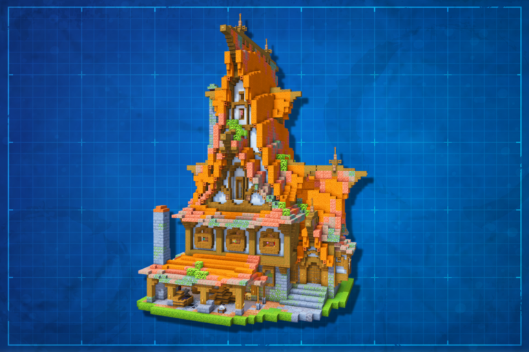 Spooky Tree Castle - charliecustard.com