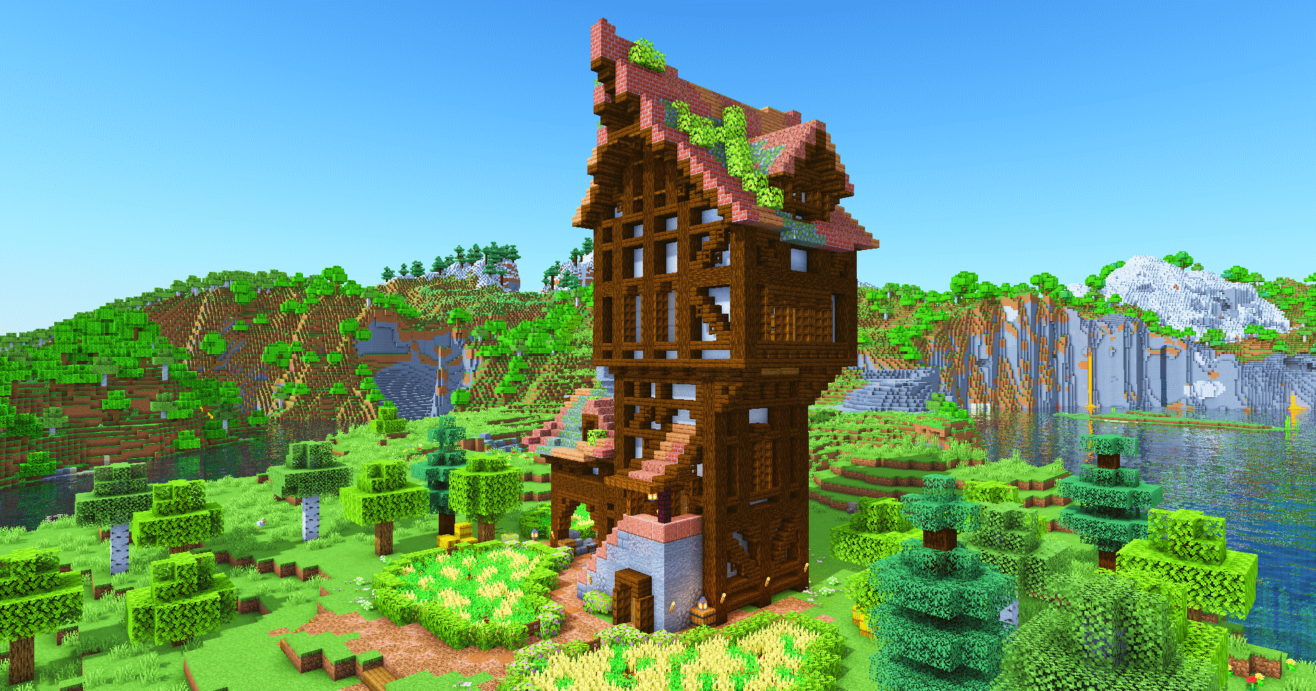 Medieval Overlook House | 3D Guide & Download @ Charliecustard Build