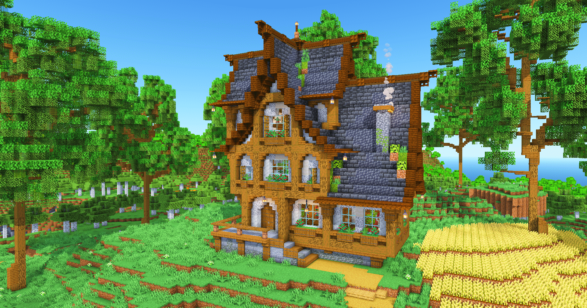 Minecraft - Craftsman's Cottage | Download [Charliecustard Builds]