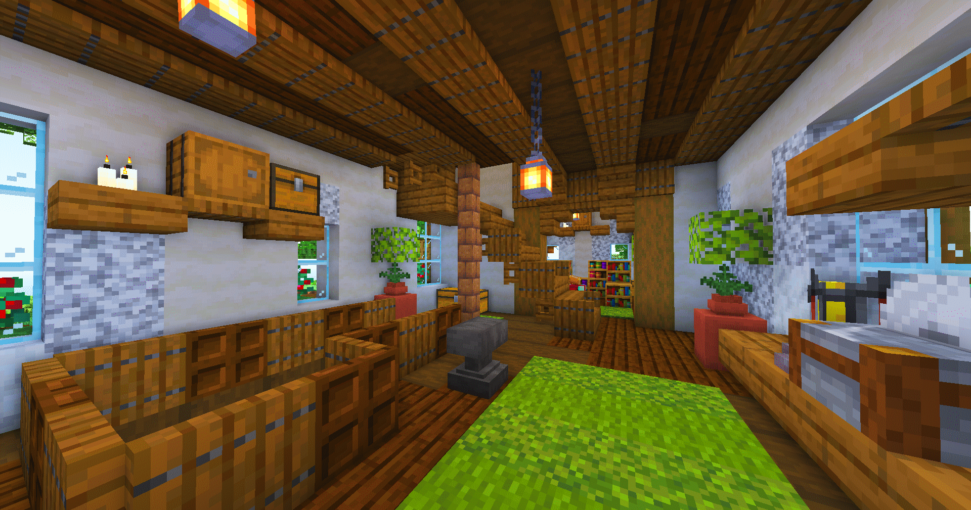 Minecraft - Craftsman's Cottage | Download [Charliecustard Builds]