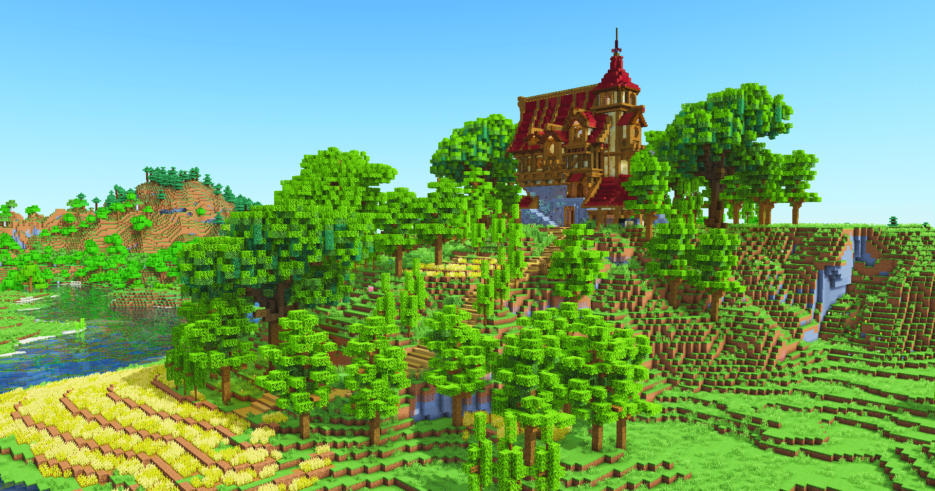 Minecraft - Crimson Blacksmith House | Download