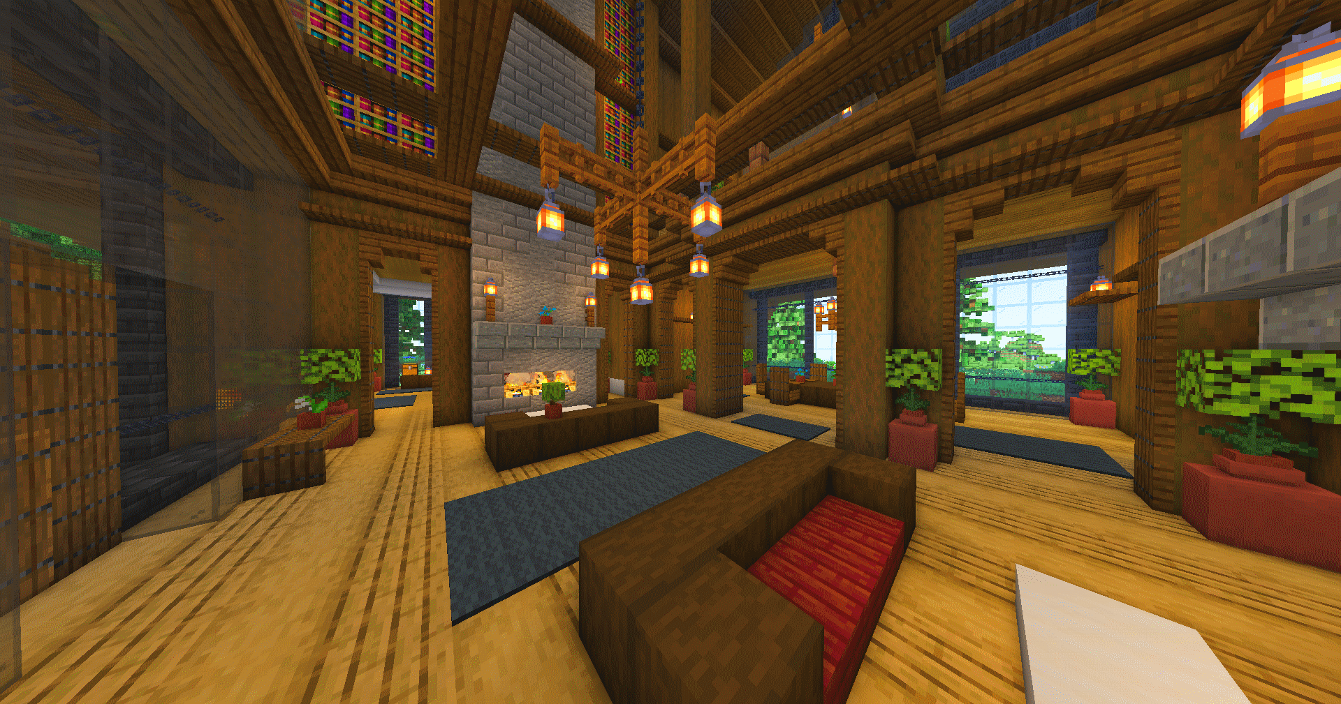 Minecraft - Timberline Log Cabin | Download [Charliecustard Builds]