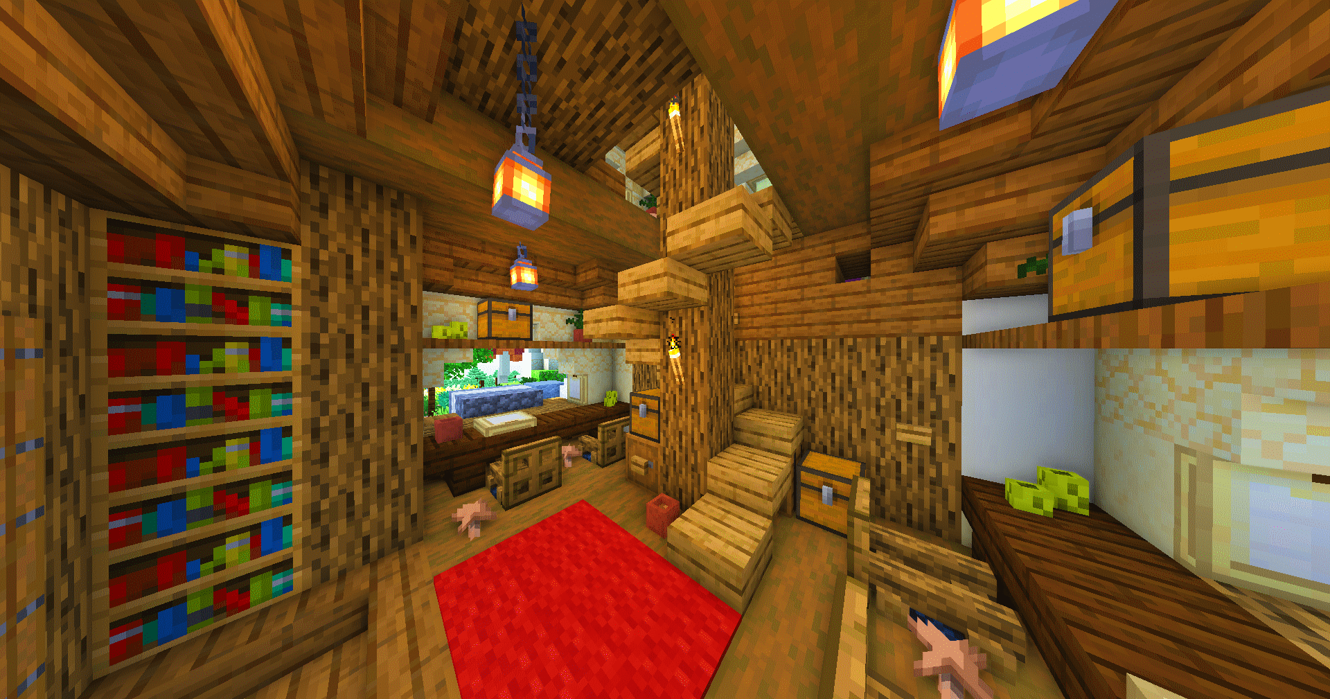 Minecraft - Mycelium Toadstool Cottage | Download [Charliecustard Builds]