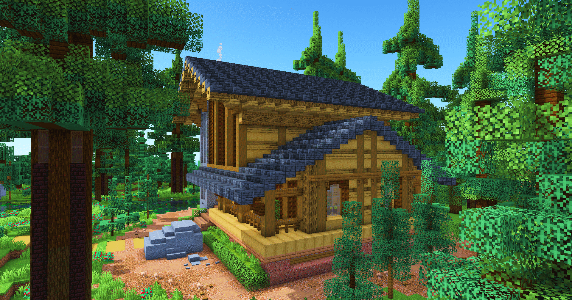 Minecraft - Cedarwood Cabin | Download [Charliecustard Builds]