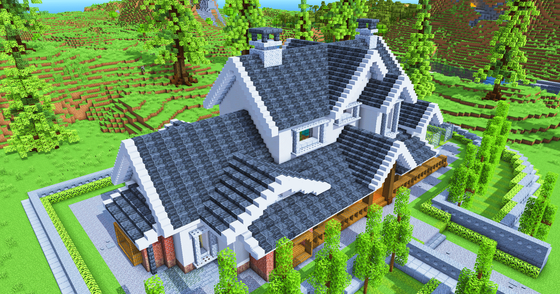 Images Of Modern House In Minecraft