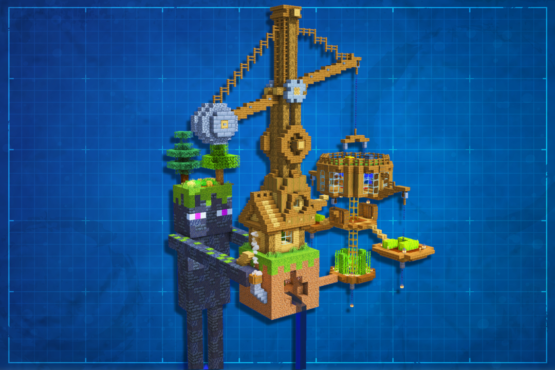 Minecraft Enderman Template