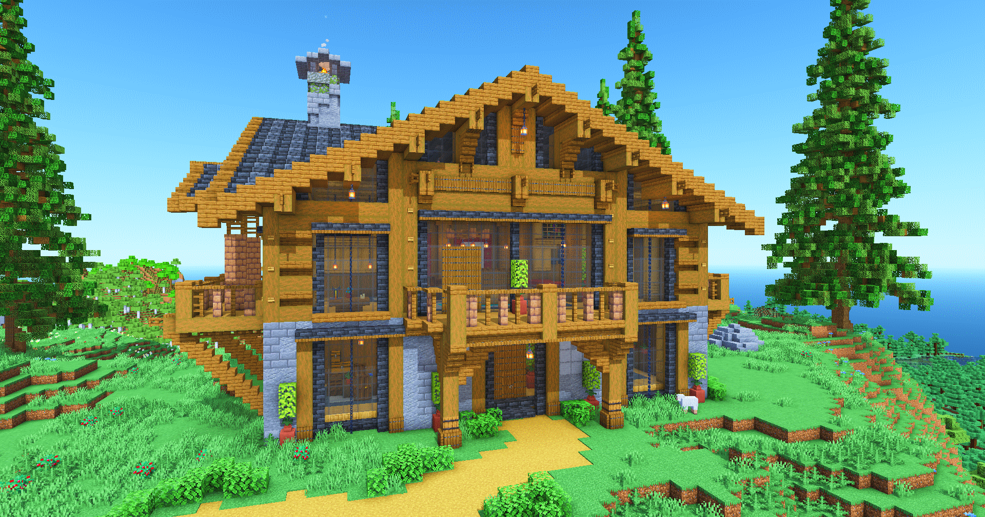 Minecraft Restaurant Blueprints