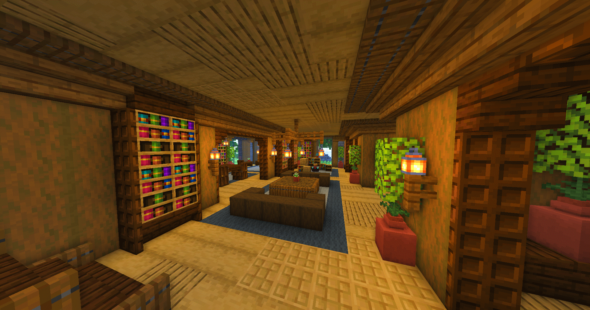 Minecraft Cabin Diner | 3D Guide @ Charliecustard Builds