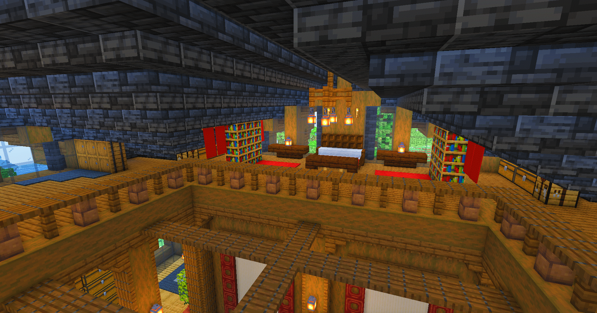 Minecraft Cabin Diner | 3D Guide @ Charliecustard Builds