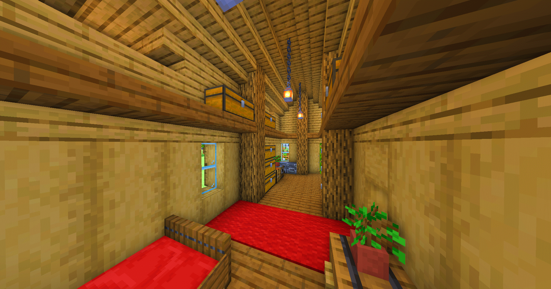 Minecraft Starter House #73 | 3D Guide @ Charliecustard Builds