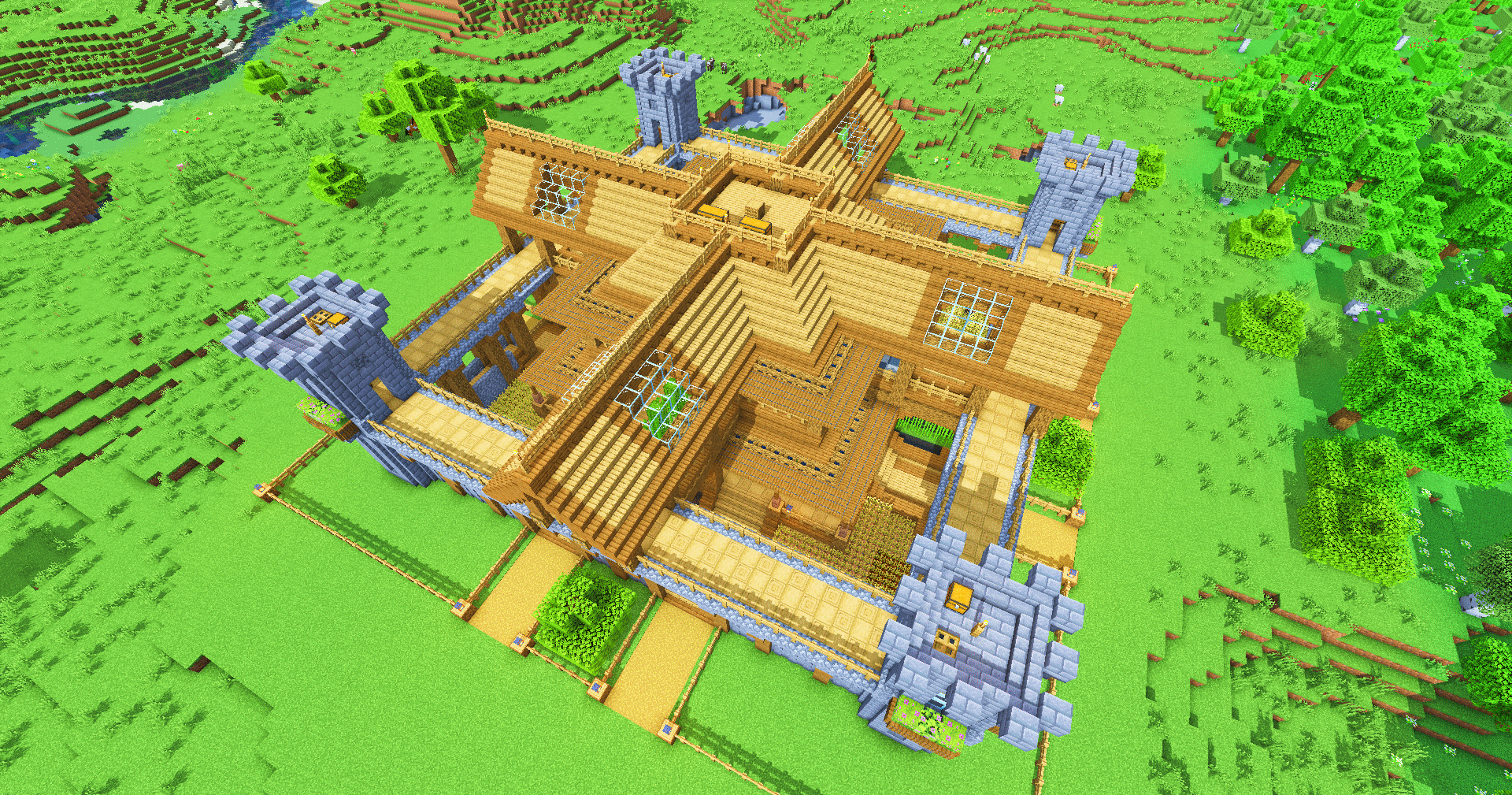 Minecraft Starter House #74 | 3D Guide @ Charliecustard Builds