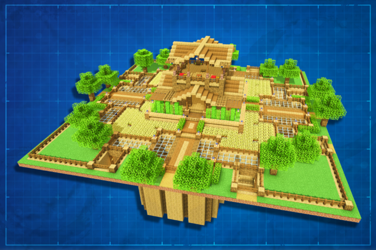 Minecraft Mini Castle | 3D Guide @ Charliecustard Builds