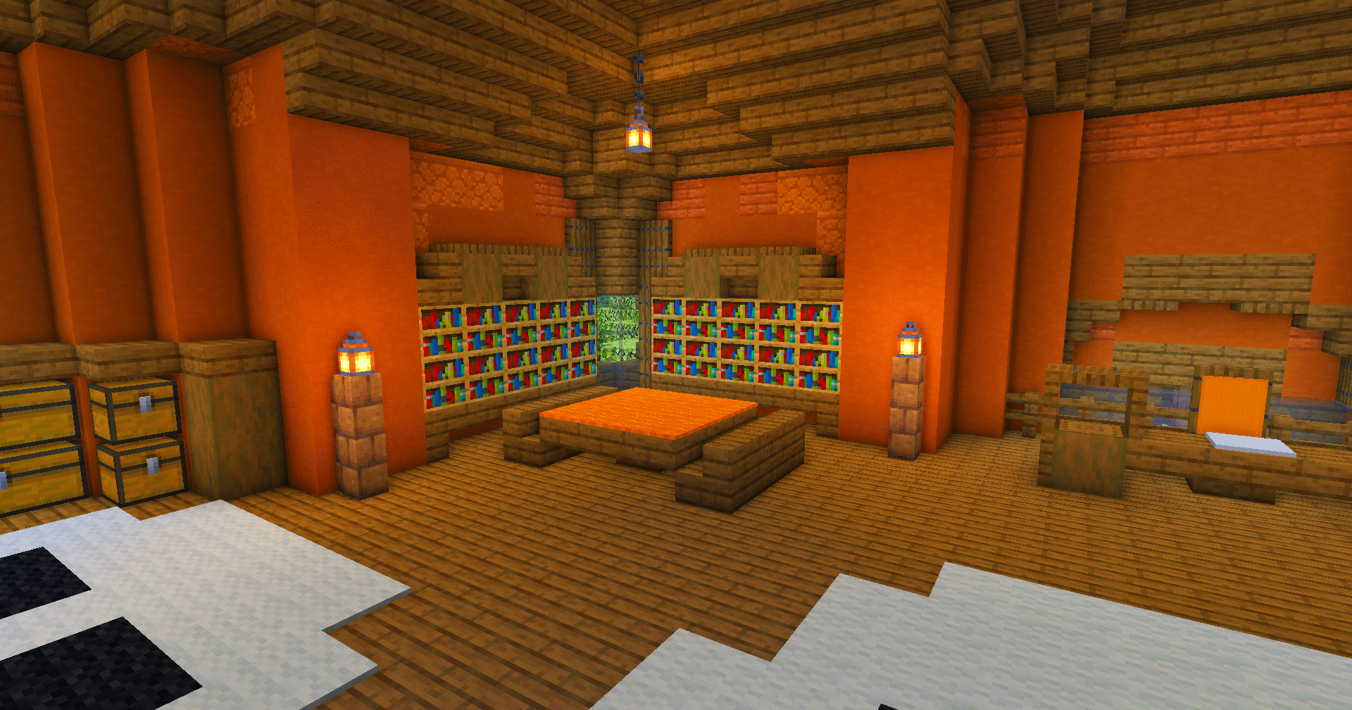 Minecraft Pumpkin Houses