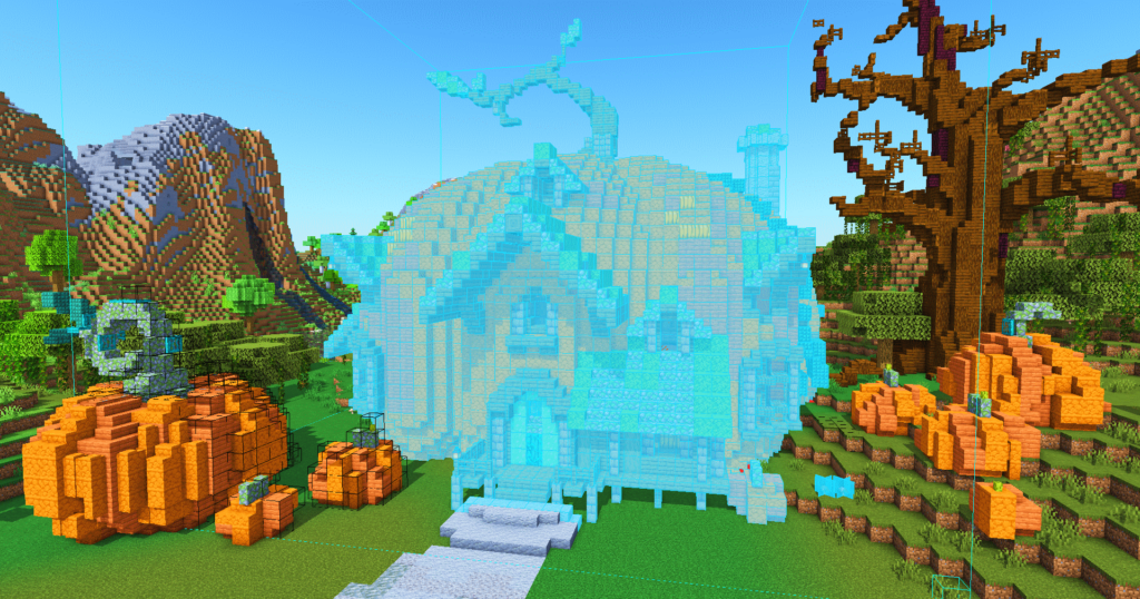 Minecraft Halloween Pumpkin House | 3D Guide @ Charliecustard Builds