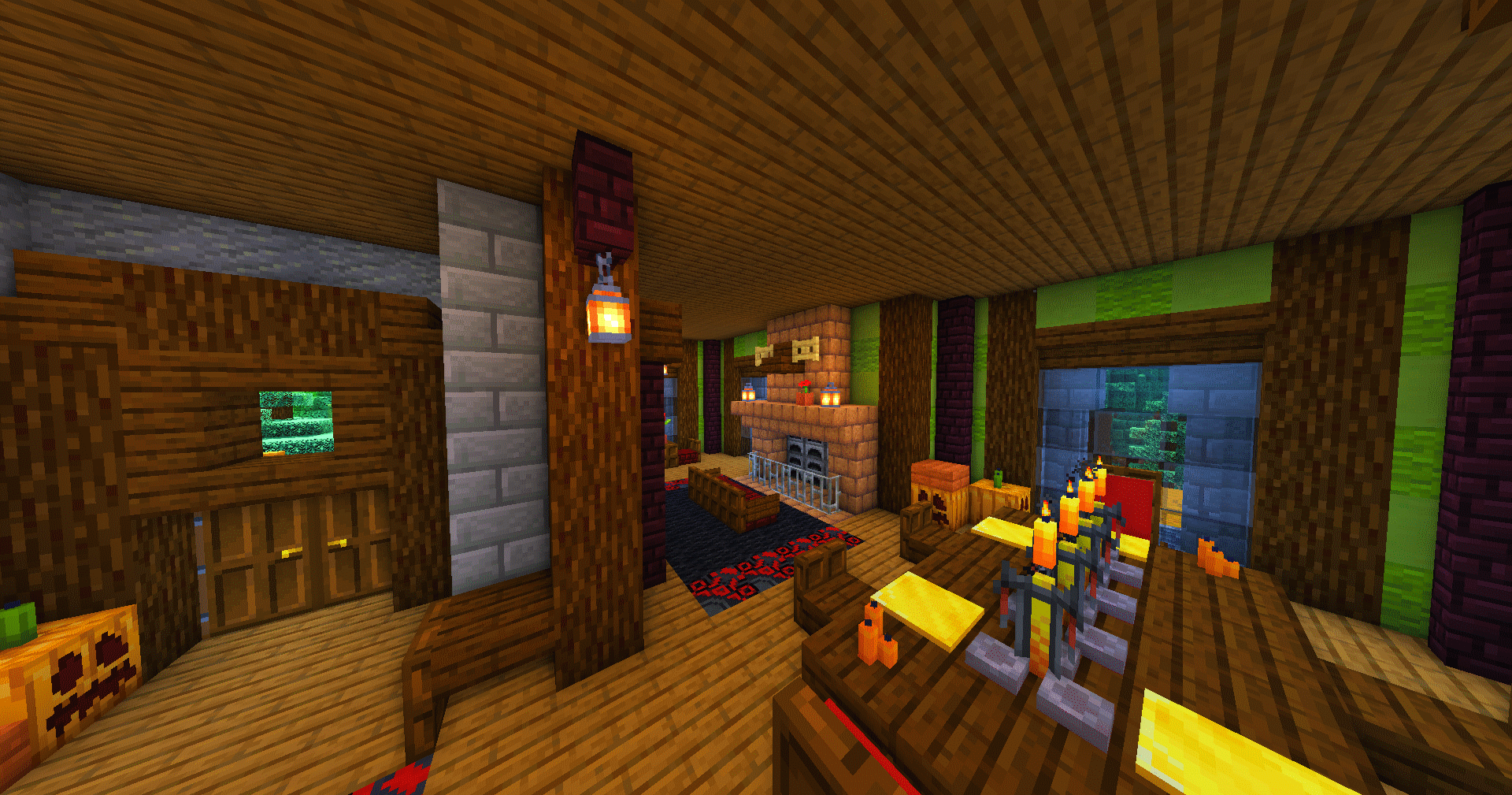 Minecraft Halloween Shadowkeep Castle | 3D Guide @ Charliecustard Builds