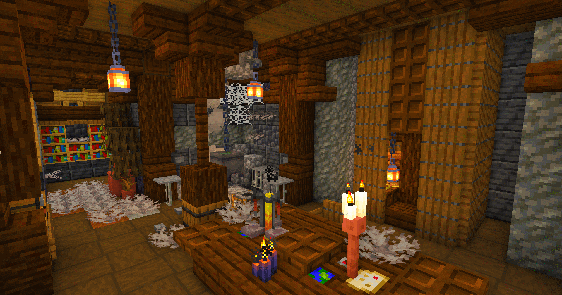 Minecraft Halloween Witchery Tower | 3D Guide @ Charliecustard Builds