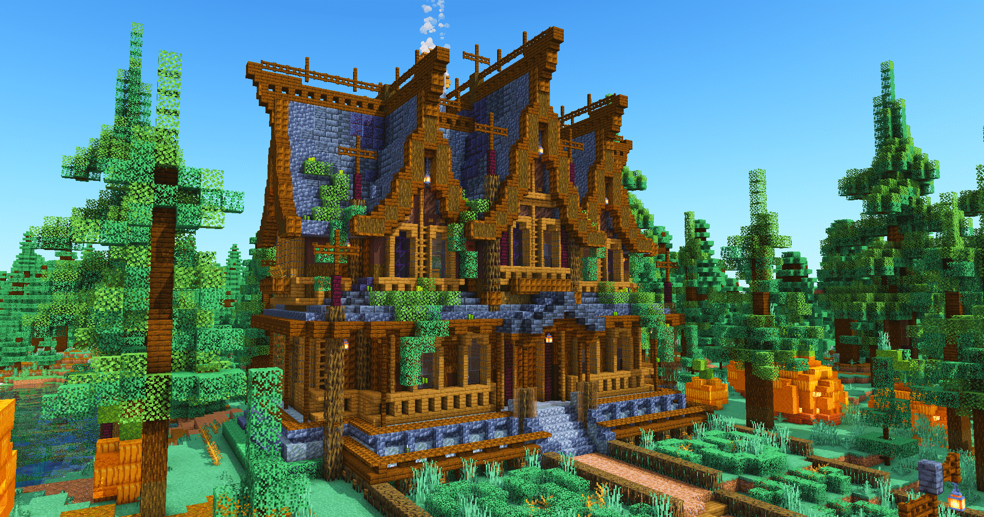 Minecraft Evil Castle