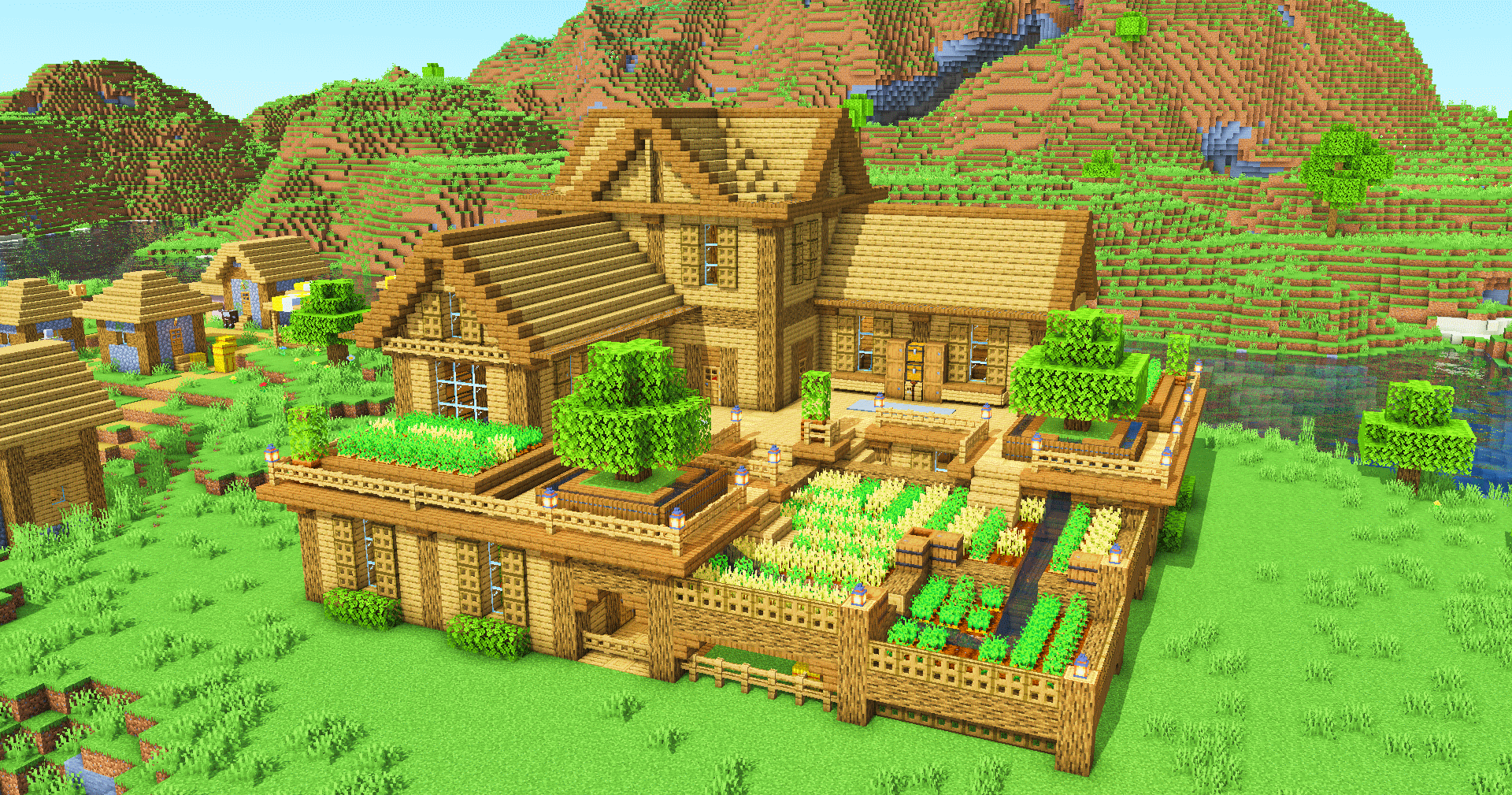 Minecraft Starter House #77 | 3D Guide @ Charliecustard Builds