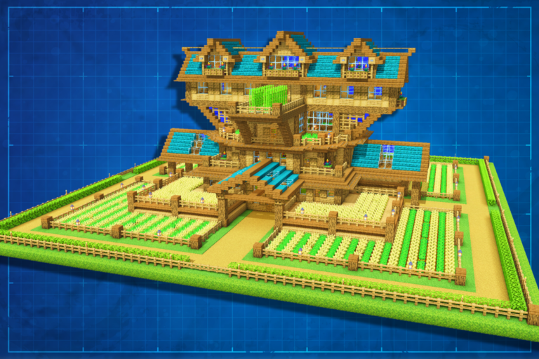 Re-build my bases with schematic blueprints @ Charliecustard Builds