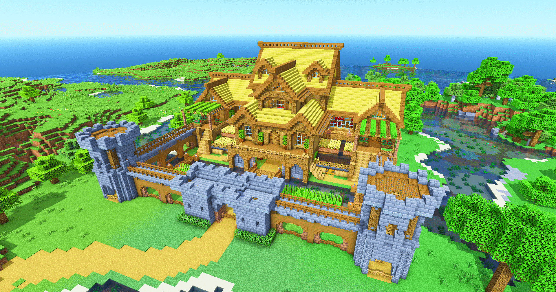 Minecraft Starter House #79 | 3D Guide @ Charliecustard Builds