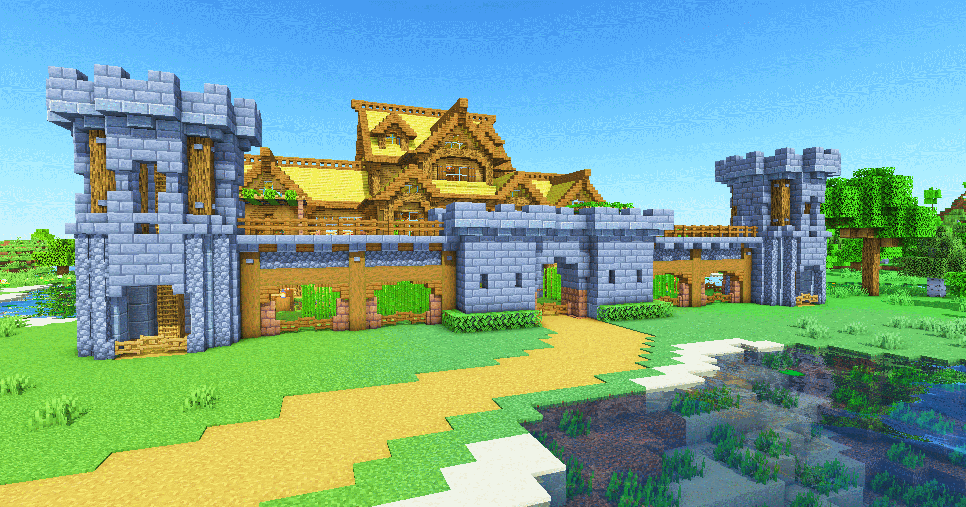 Minecraft Starter House #79 | 3D Guide @ Charliecustard Builds