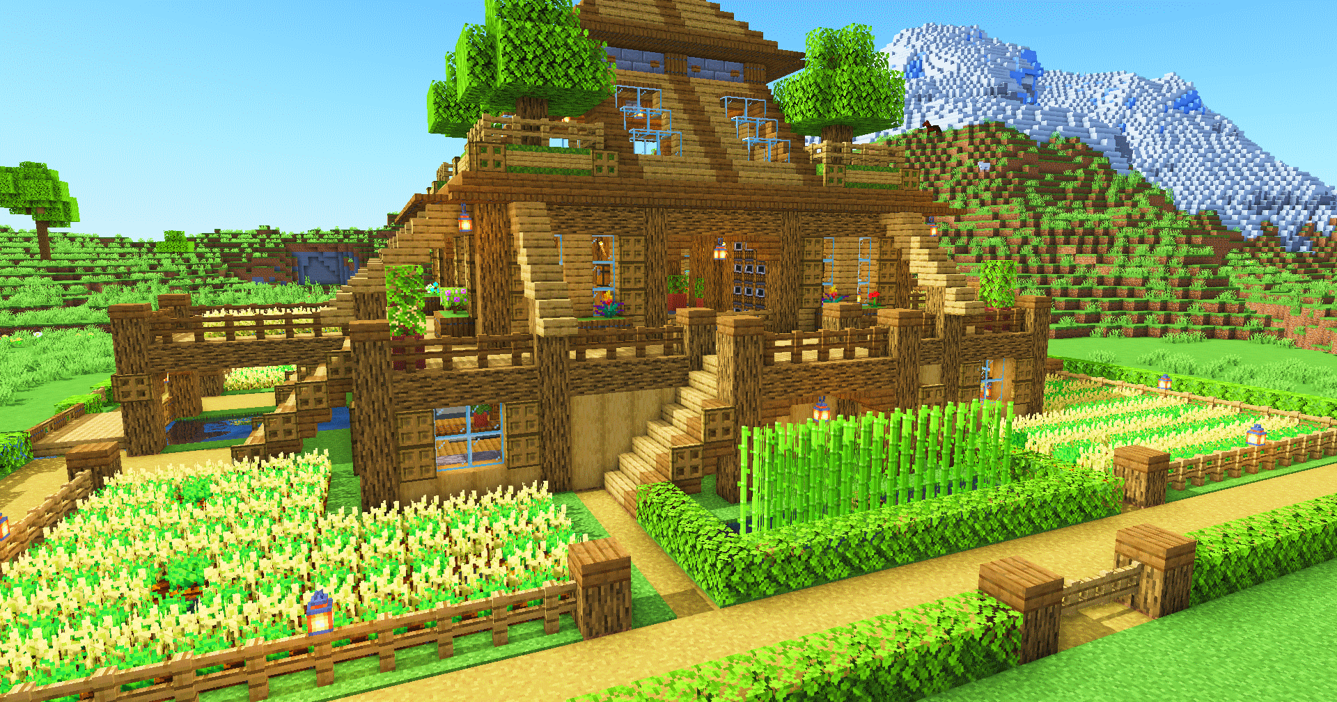 Farm House Designs Minecraft