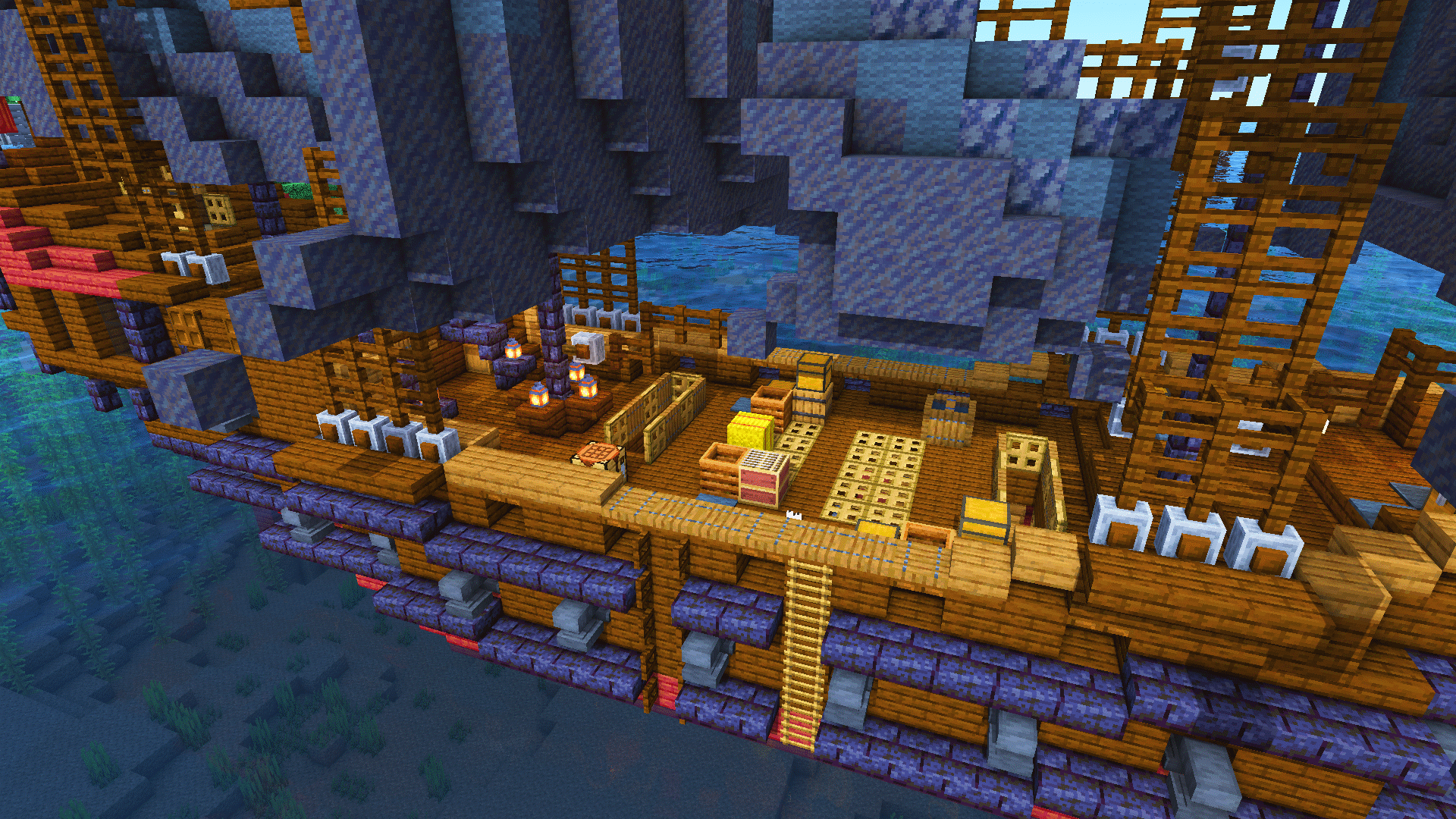 Schema Nave Pirata Minecraft