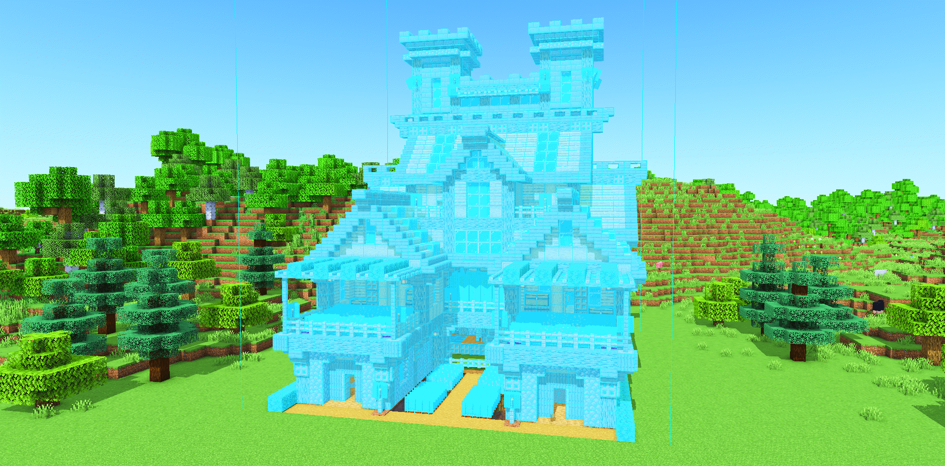 Minecraft Starter House #84 | 3D Guide @ Charliecustard Builds