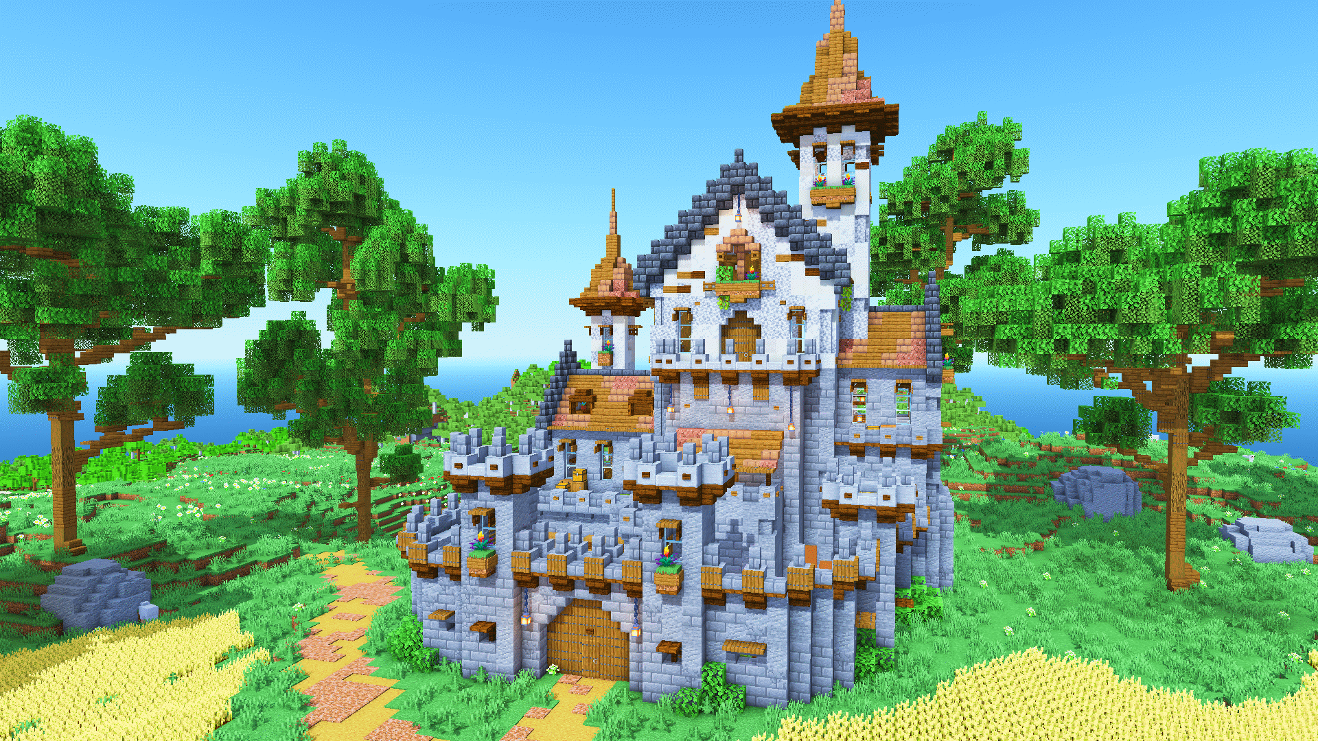 Survival Stone Castle @ Charliecustard Builds | Download