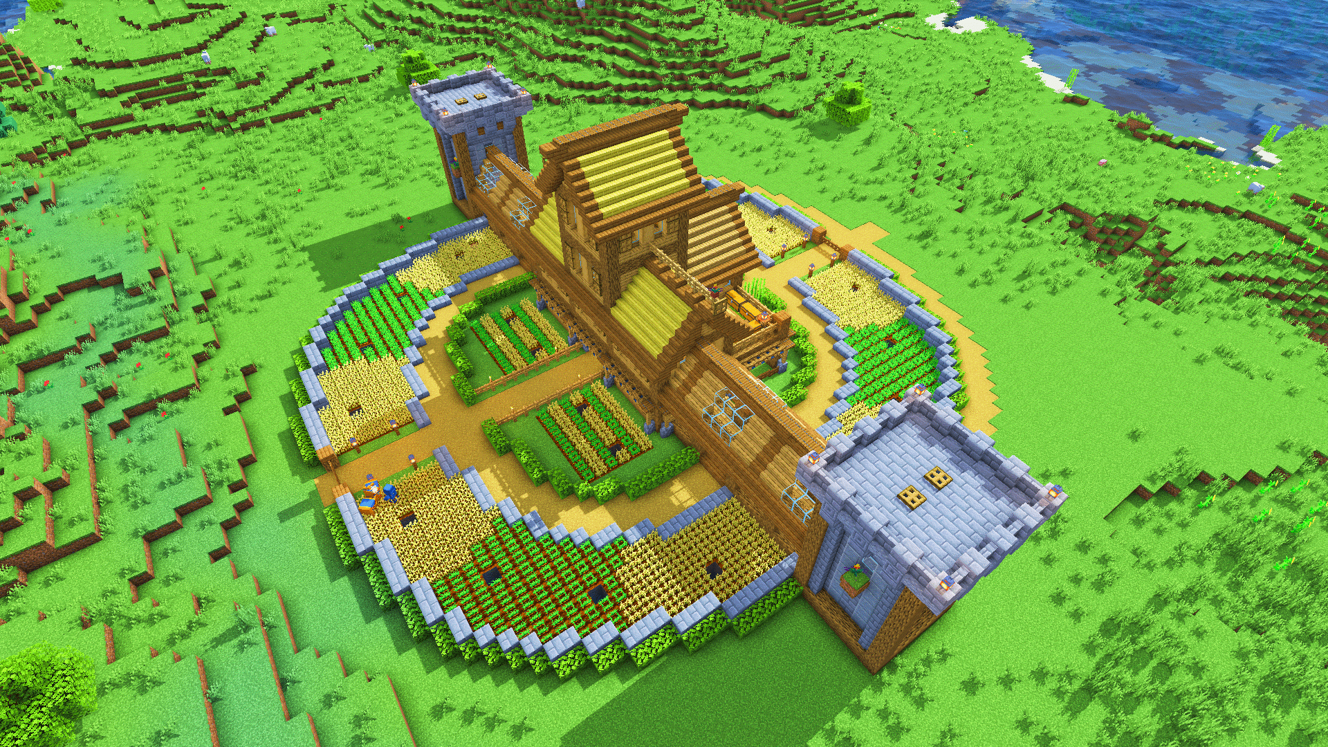 Minecraft Starter House #87 | 3D Guide @ Charliecustard Builds