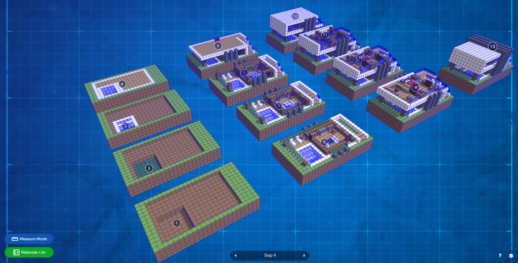 Minecraft Mini Modern Survival House | 3D Guide @ Charliecustard Builds