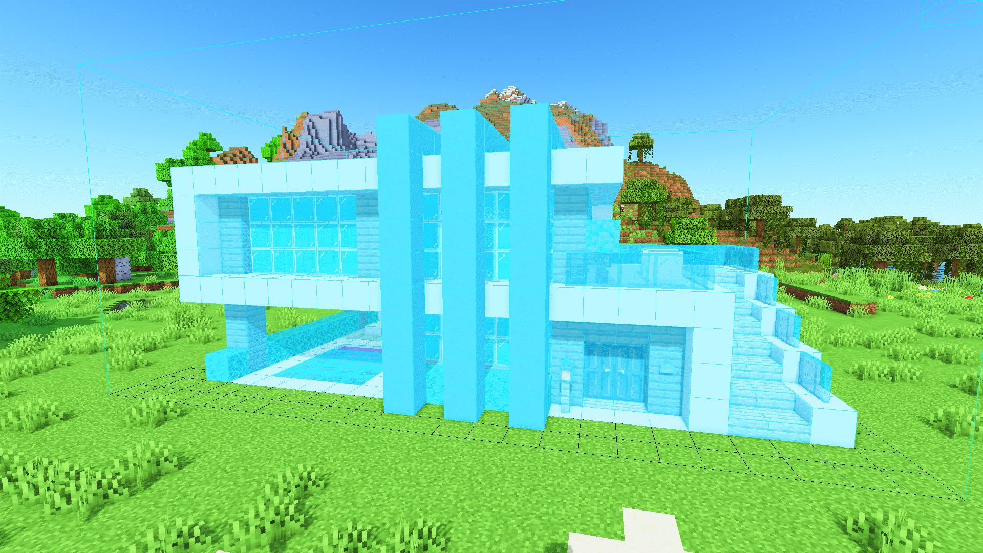 Minecraft Mini Modern Survival House | 3D Guide @ Charliecustard Builds