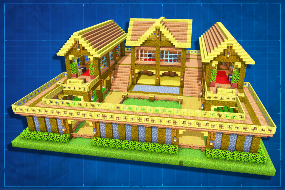 Minecraft - Timberline Log Cabin | Download [Charliecustard Builds]