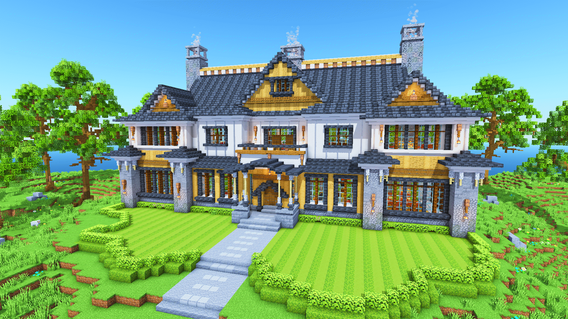 Suburban Minecraft Mansion Blueprints The 69 Best Minecraft House