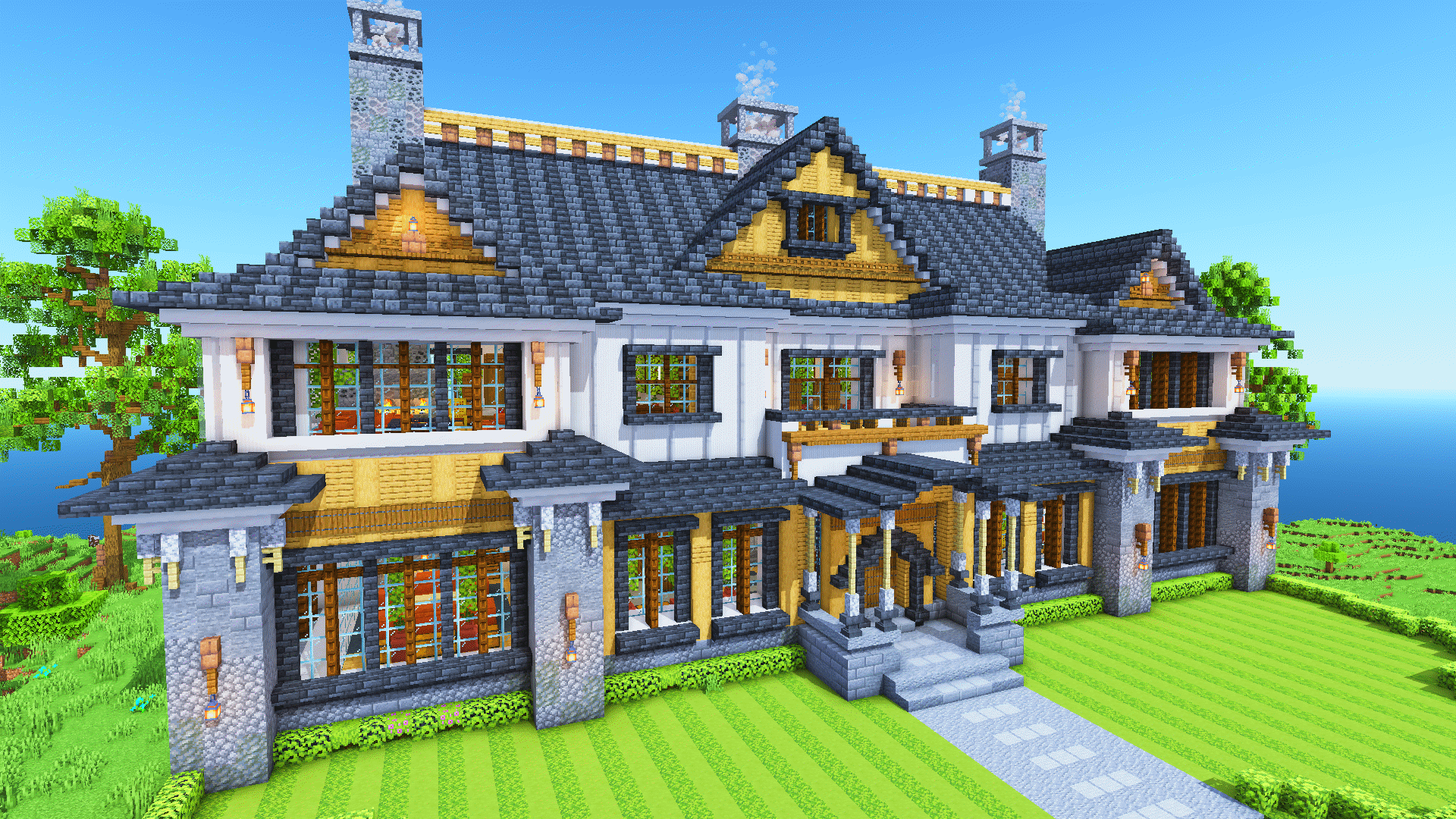 The Biggest House Ever In Minecraft