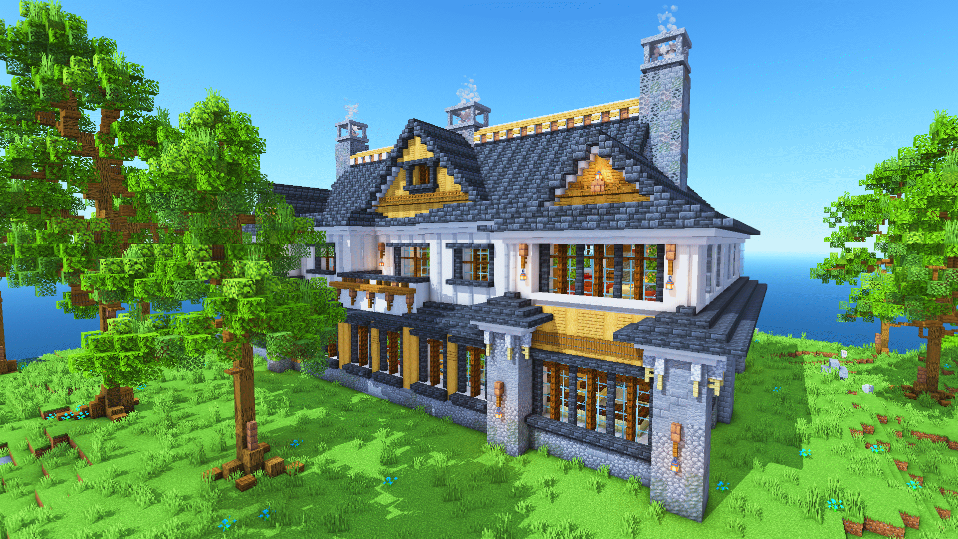 Suburban Minecraft House Ideas