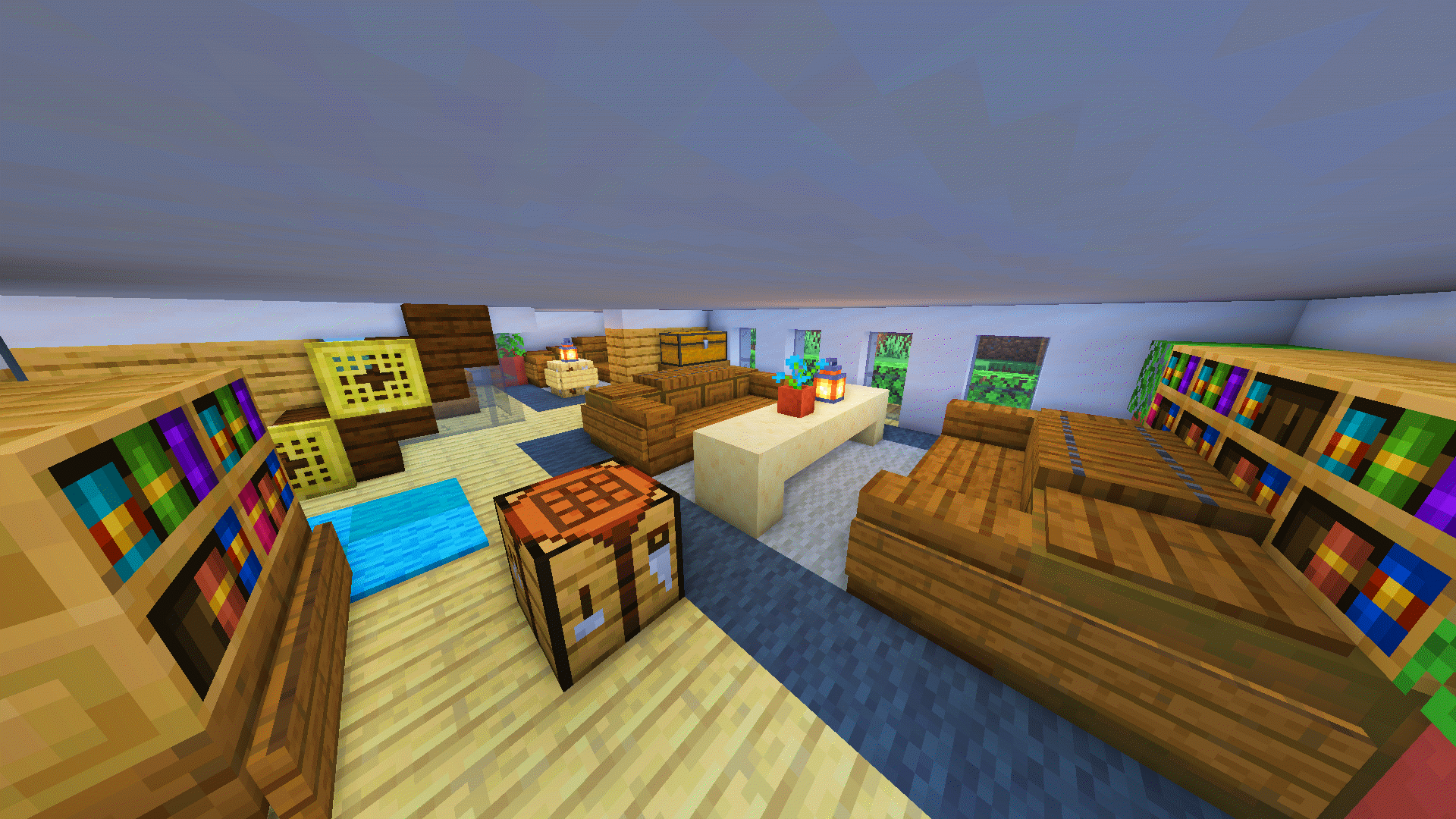 Minecraft Mini Modern House | 3D Guide @ Charliecustard Builds