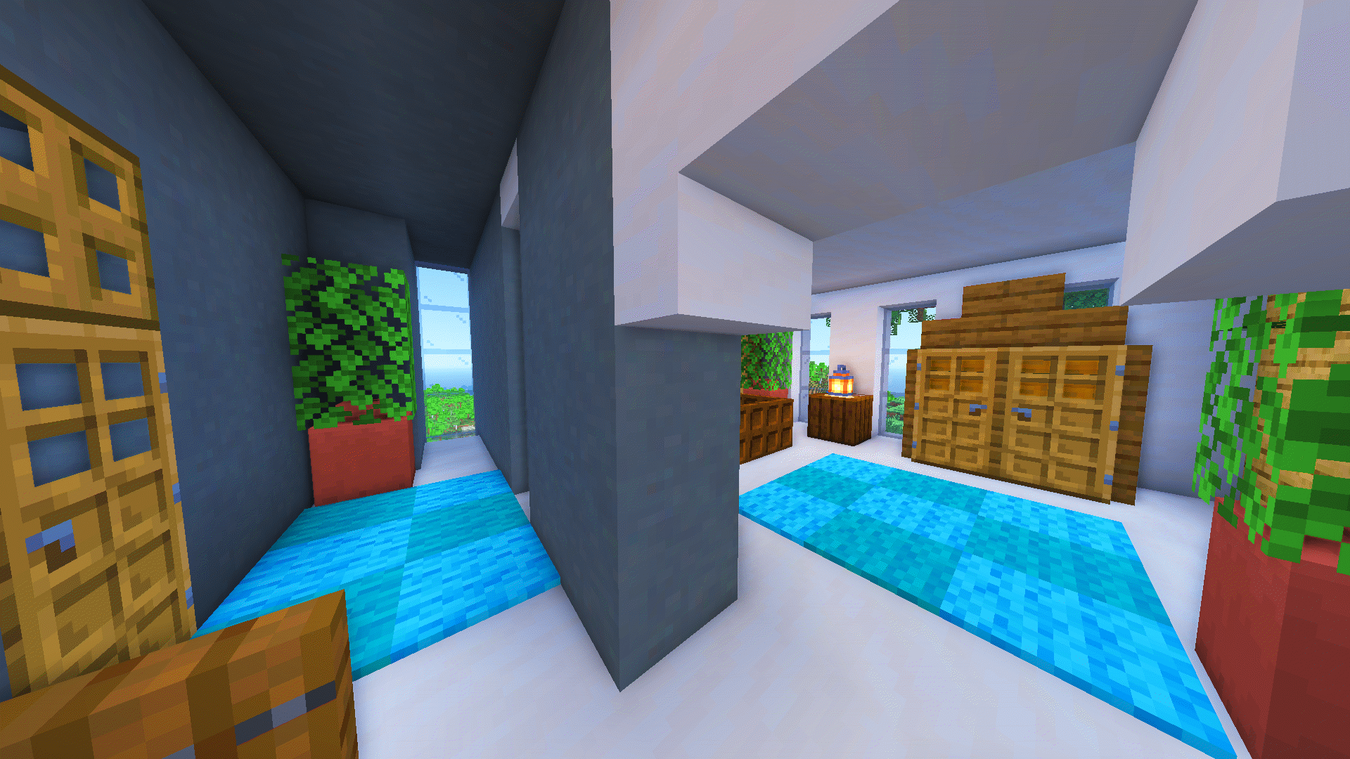 Minecraft Mini Modern House | 3D Guide @ Charliecustard Builds