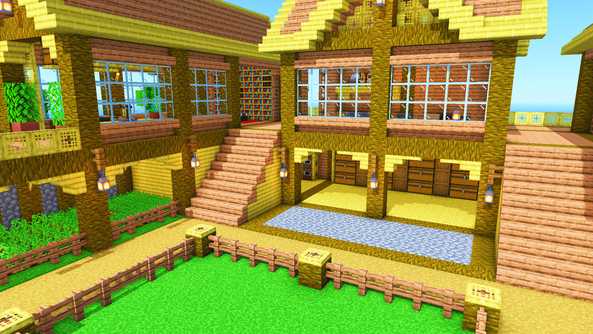 Starter House #40 Jungle Theme @ Charliecustard Builds | Download