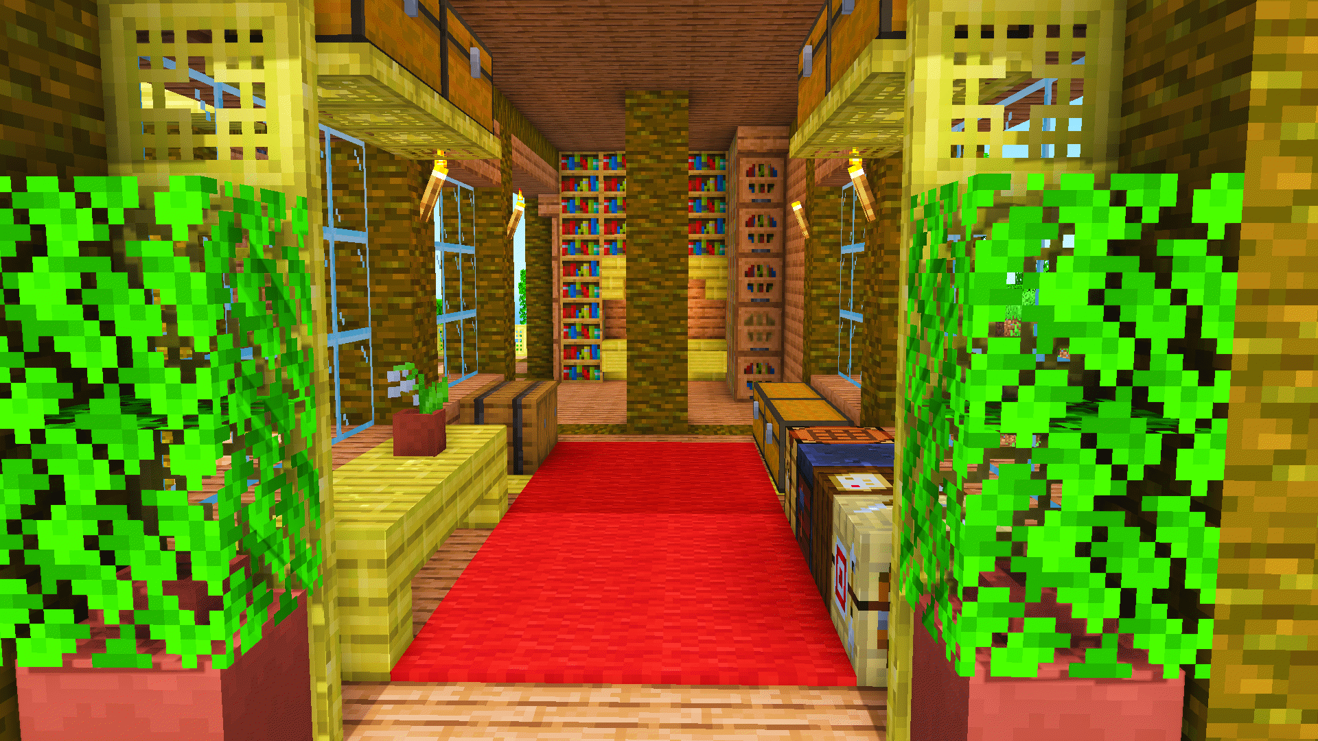 Starter House #40 Jungle Theme @ Charliecustard Builds | Download