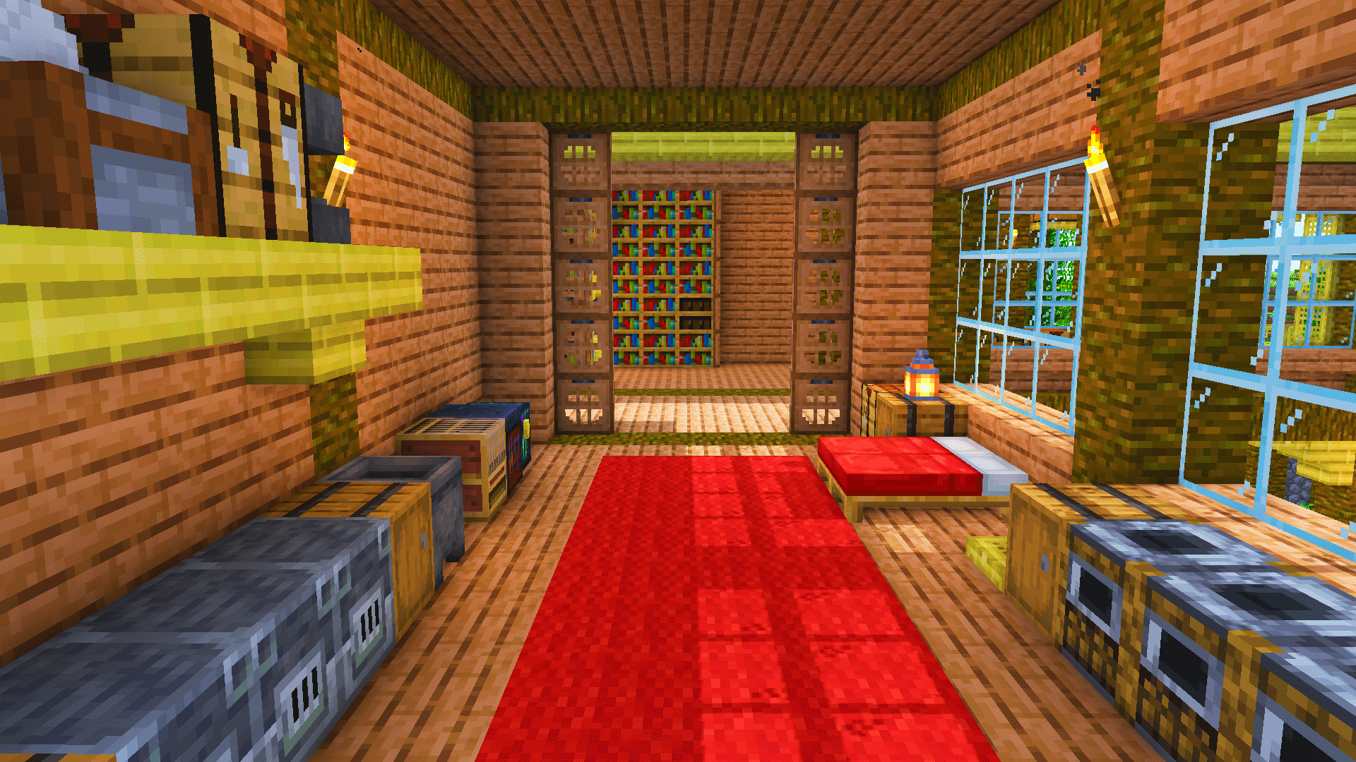 Starter House #40 Jungle Theme @ Charliecustard Builds | Download