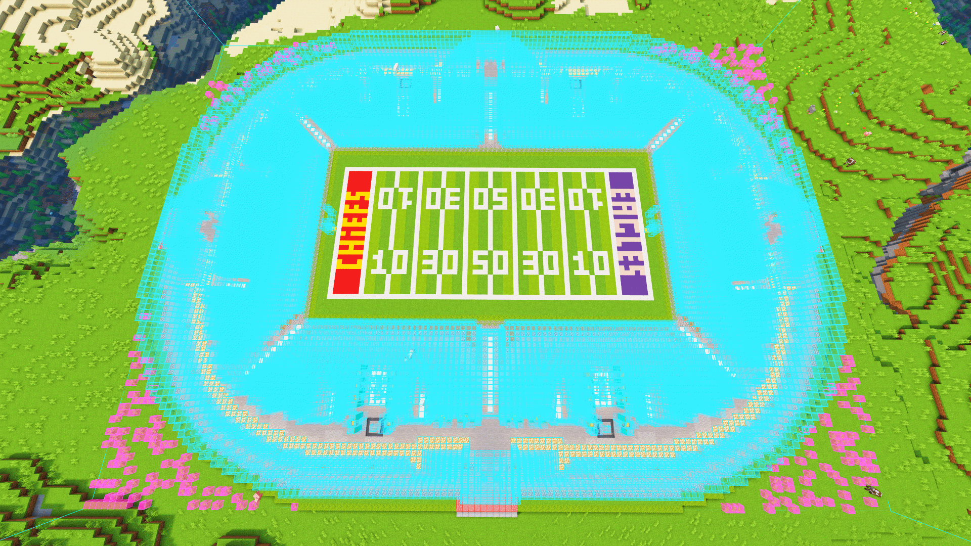Minecraft Super Survival Bowl Base | 3D Guide @ Charliecustard Builds