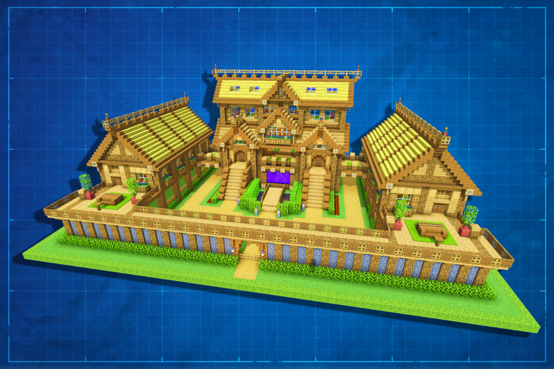 Re-build my bases with schematic blueprints @ Charliecustard Builds