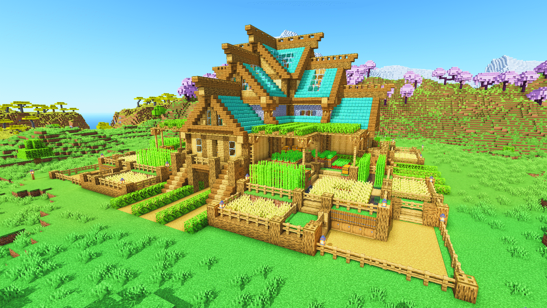 Minecraft Starter House #93 | 3D Guide @ Charliecustard Builds